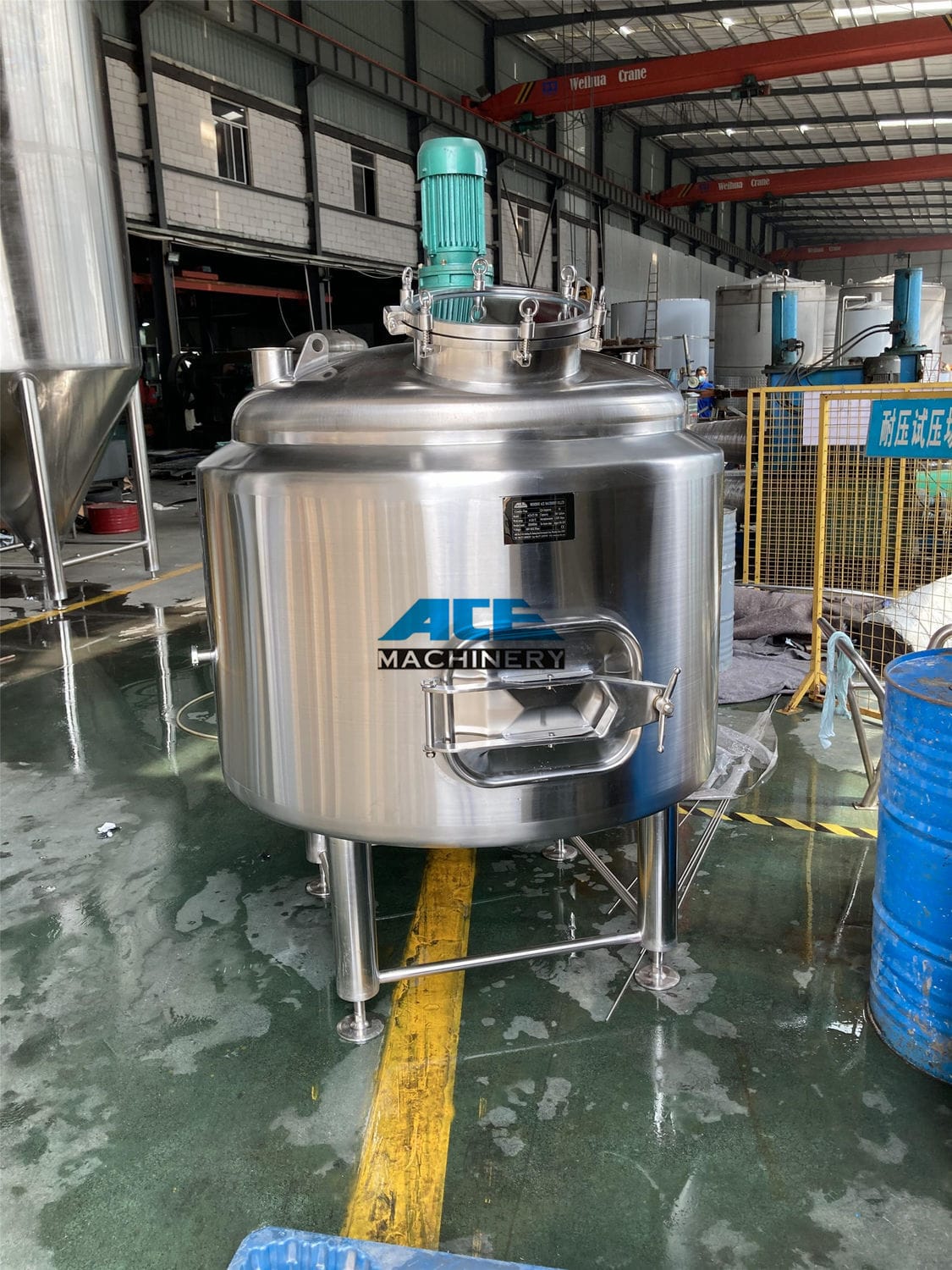 Process vessel - Wenzhou Ace Machinery Co., Ltd. - mixing / stainless steel