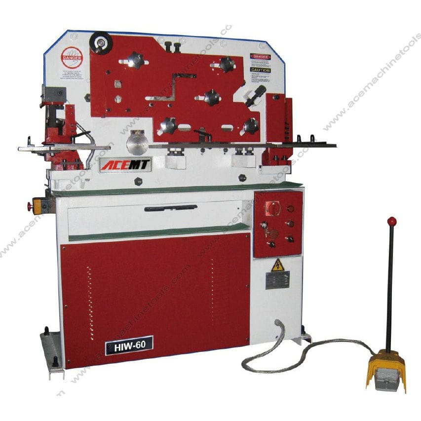 Hand-operated ironworker - HIW series - ACE Machine Tools Co., Ltd ...