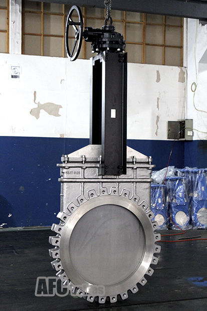 Knife gate valve - HEFEI AFC INTERNATIONAL TRADE CO., LTD. - electric ...