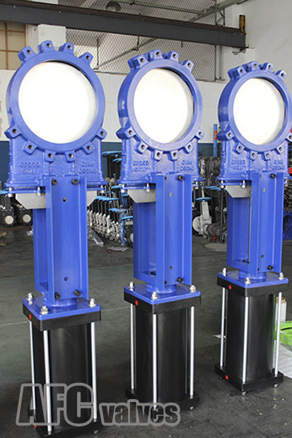 Knife gate valve - HEFEI AFC INTERNATIONAL TRADE CO., LTD. - electro ...