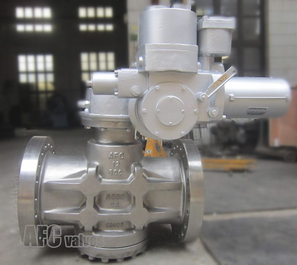 Plug valve - HEFEI AFC INTERNATIONAL TRADE CO., LTD. - electrically ...