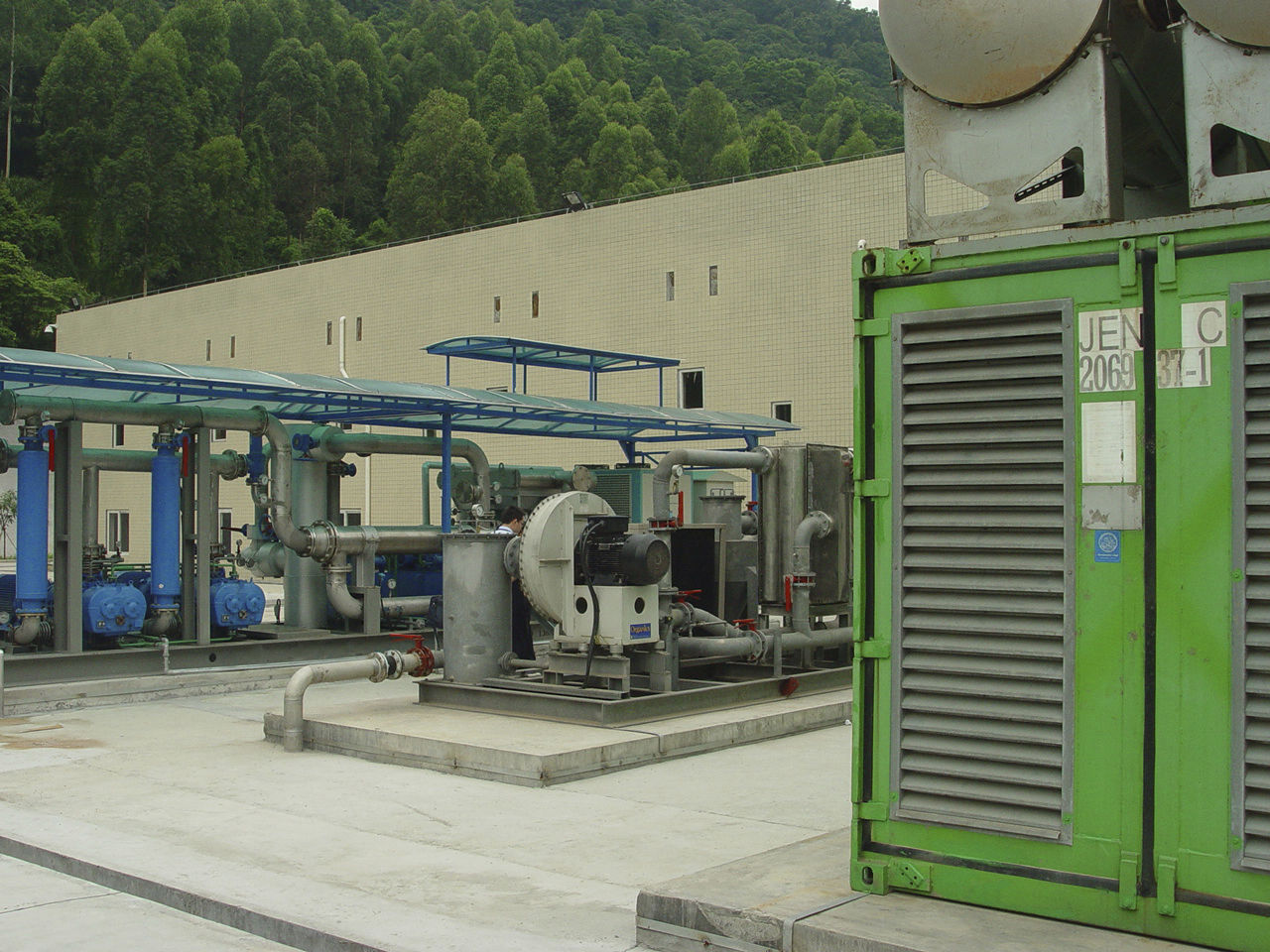 Gas pre-treatment unit - GasPro - Hunan Along New Energy Technologies ...