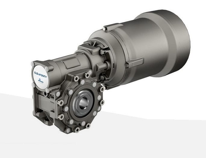 Worm gear reducer - SW-CD - MOTOVARIO - right angle / hollow-shaft ...
