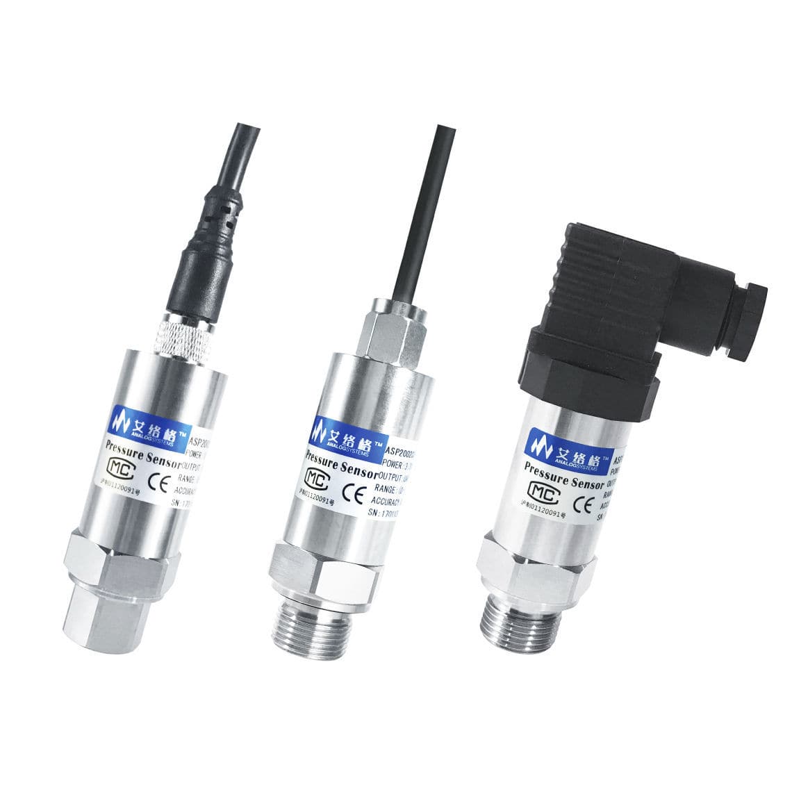 Absolute pressure sensor - ASP2002B - Analog Systems (SH) Co., Ltd ...