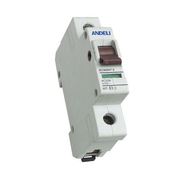 Single-pole switch - AH7 - Andeli Group Company - 2-pole / 4-pole / 3-pole