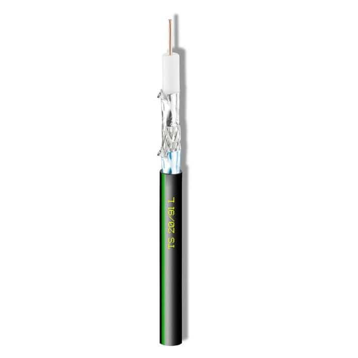 Coaxial electrical cable - TS20/91L - Cavel - data / TV antenna / insulated