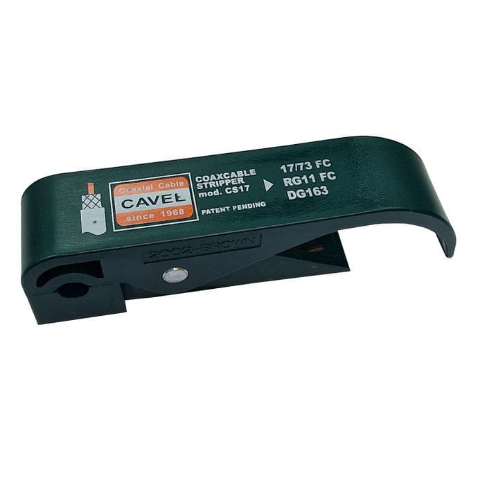 Coaxial cable stripping machine - CS17 - Cavel - manual