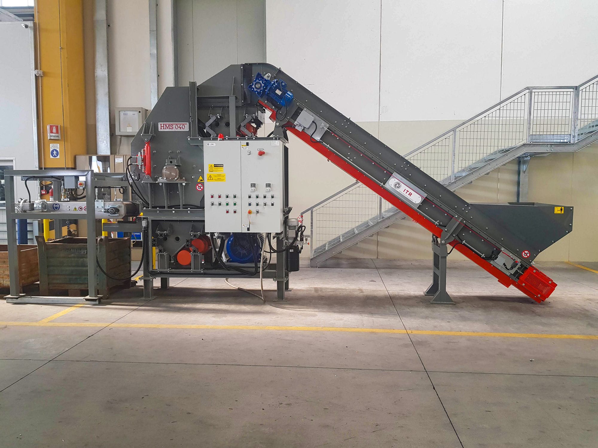 Waste mill - ITR HMS ref - ITR Recycling Technologies - for metals ...