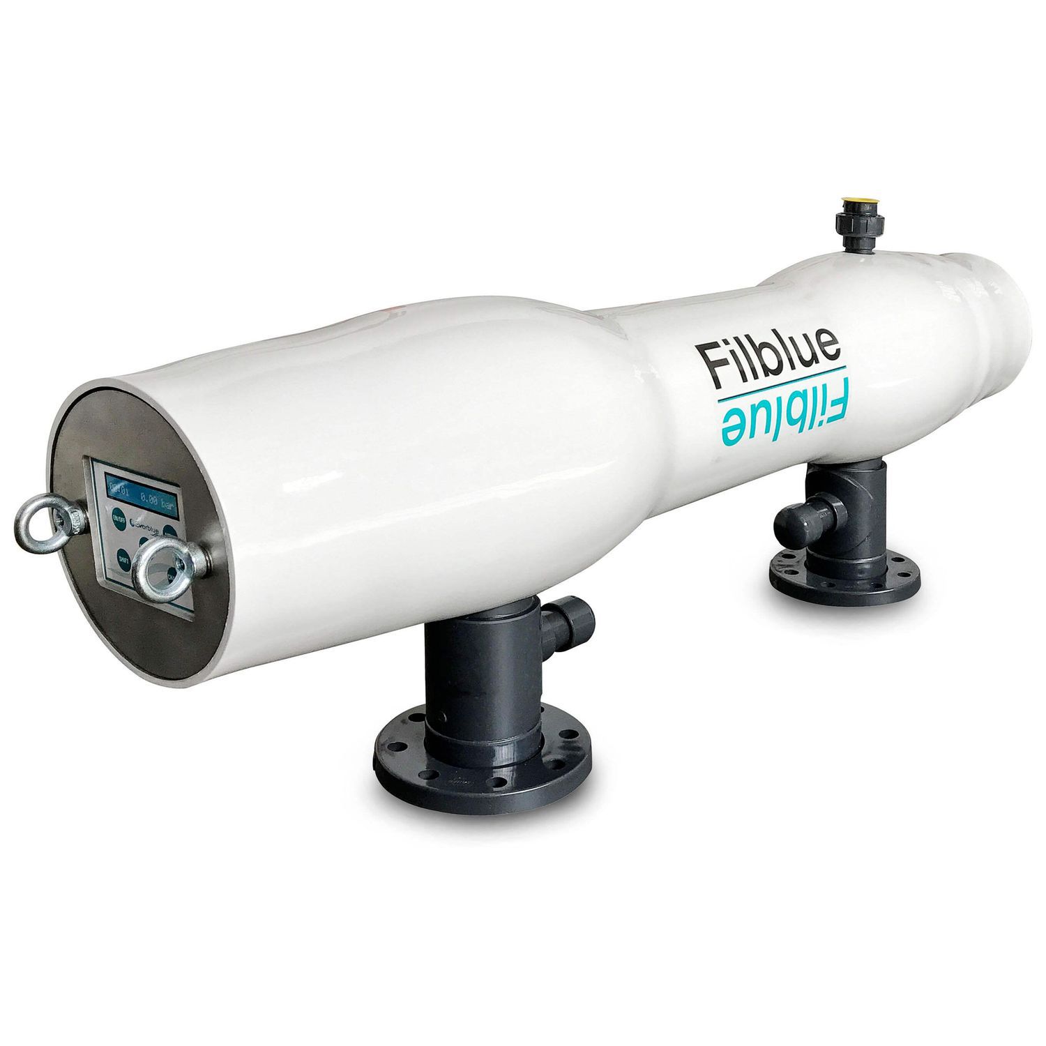 Water filter - FILBLUE FBL2000 A - Everblue - fiberglass / suction ...
