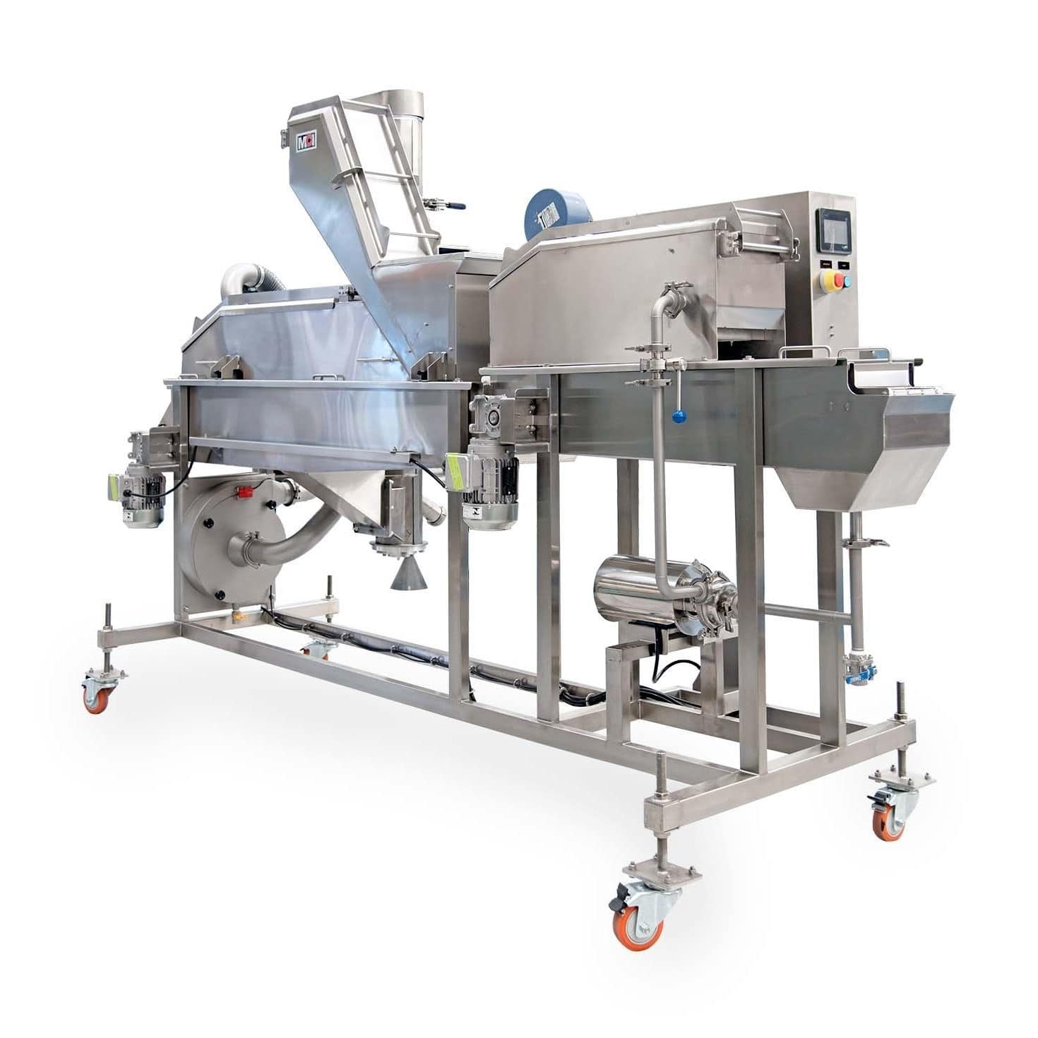 Automatic breading machine - RBE01 CC - MCI - meat / vegetable