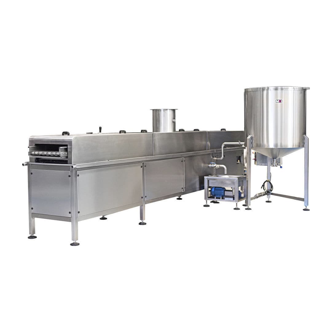 Continuous industrial fryer - PA500E - MCI - vegetable / meat / for fish