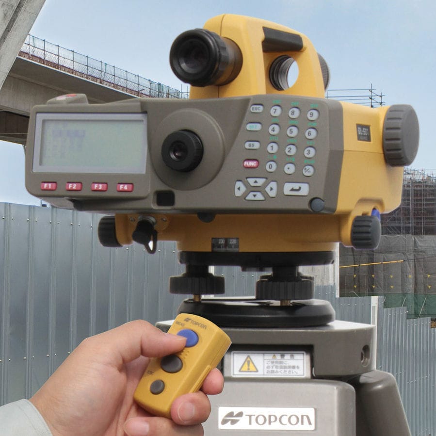 Optical level - DL-501 - TOPCON - digital / magnetic / adjustable