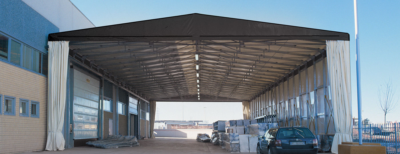 Temporary warehouse - KOPRON SPA - permanent / storage / for logistics