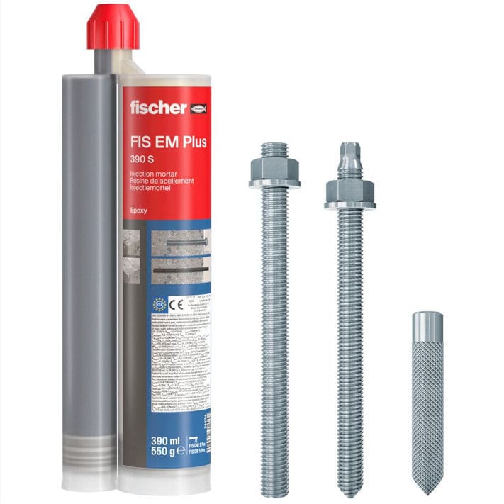 Anchor grout - FIS EM Plus - Artur Fischer - for concrete