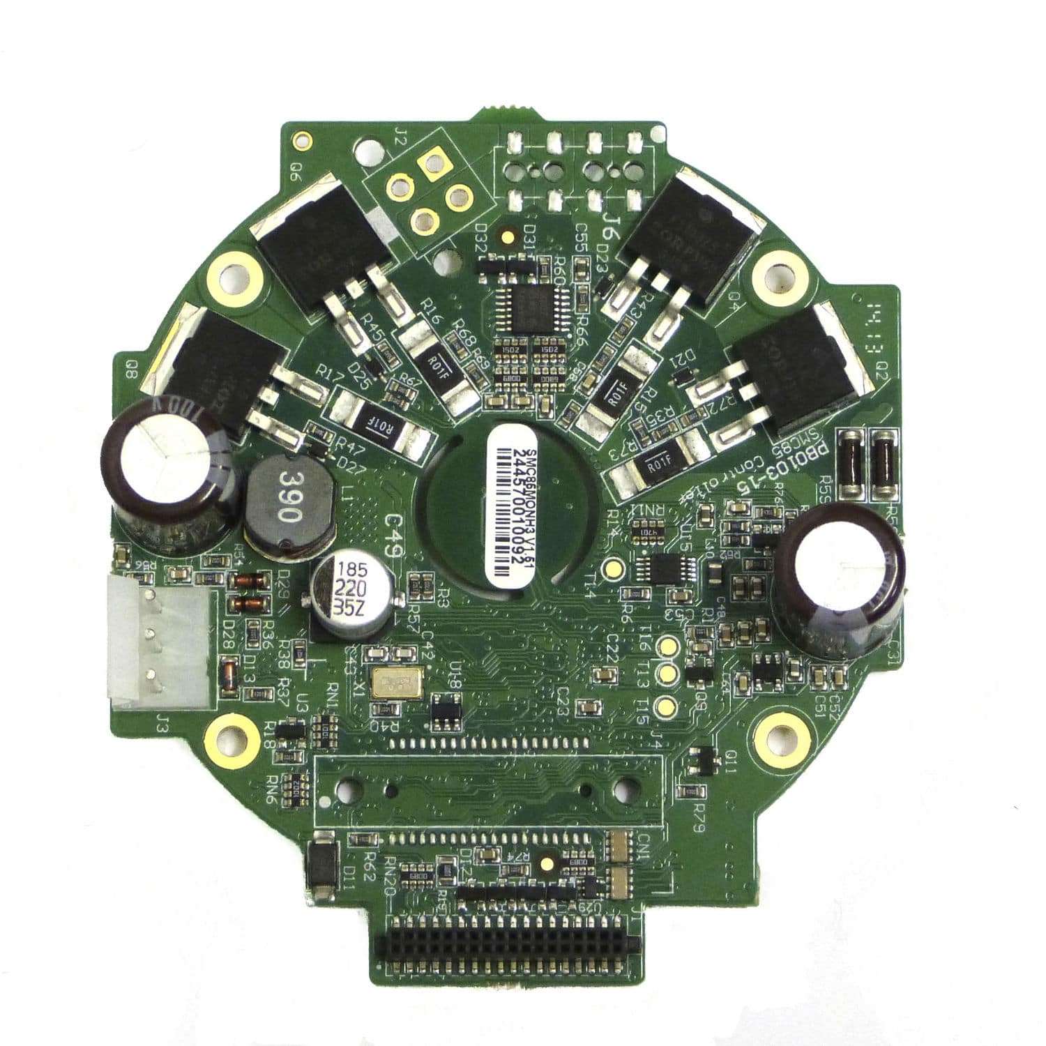 Stepper motor controller - SMC85 series - JVL A/S - DC / analog input / compact