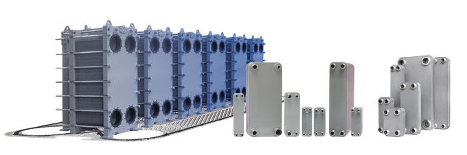 Plate heat exchanger - Funke - liquid/liquid