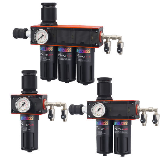 Compressed air filter-regulator - DeVilbiss PROAir series - BINKS U.K ...