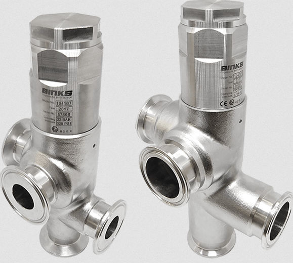 Pressure relief valve - Binks E2-30/40 - BINKS U.K. LIMITED