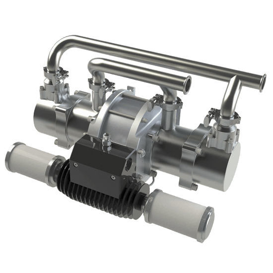 Piston pump - Maple series - BINKS U.K. LIMITED - paint / air-driven ...