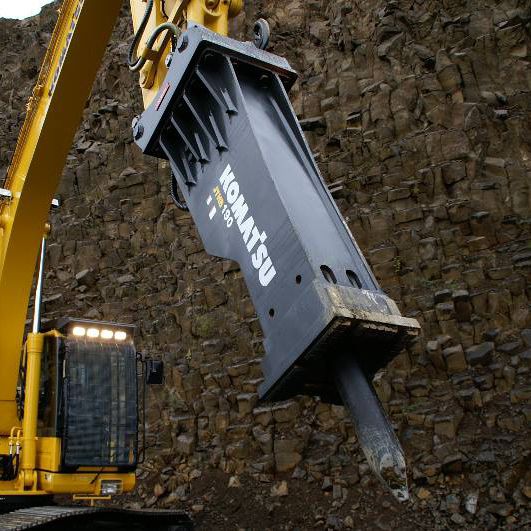 Hydraulic rock breaker - JTHB - Komatsu Europe