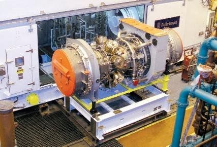 Gas turbine - Trent 60 series - Rolls Royce - mechanical drive ...