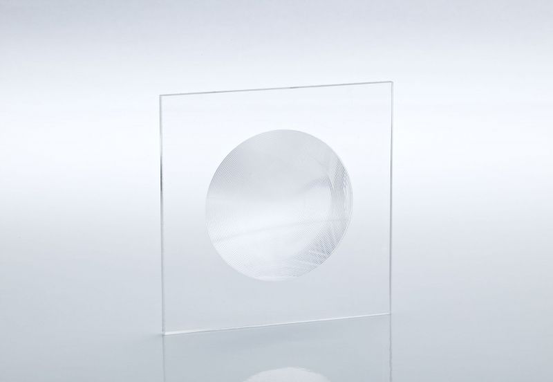 Fresnel lens element - Knight Optical (UK) Ltd - plastic / UV / precision