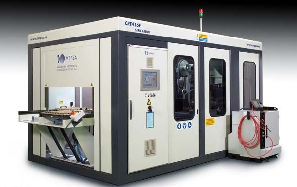 Robotic surfacing cell - CRE series - MEPSA - for machine tools
