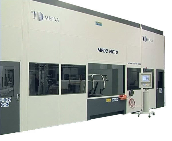 Metal polishing machine - MP series - MEPSA - industrial / automatic
