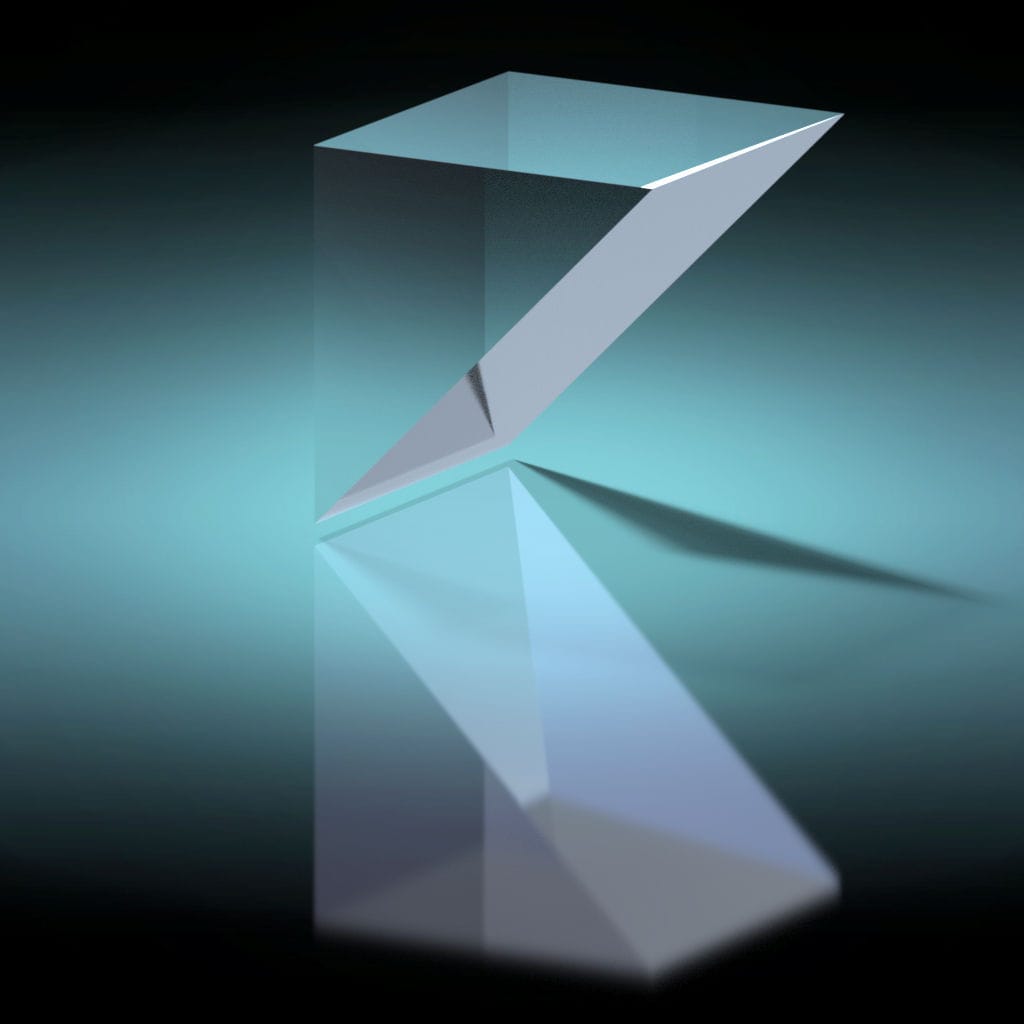 Triangular prism - Doric Lenses - glass