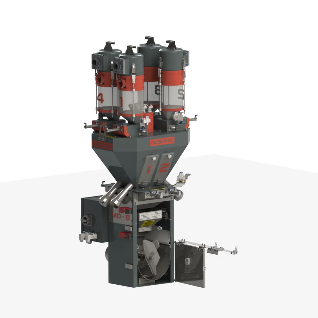 Gravimetric batch blender - DOSOMAC - automatic / hopper