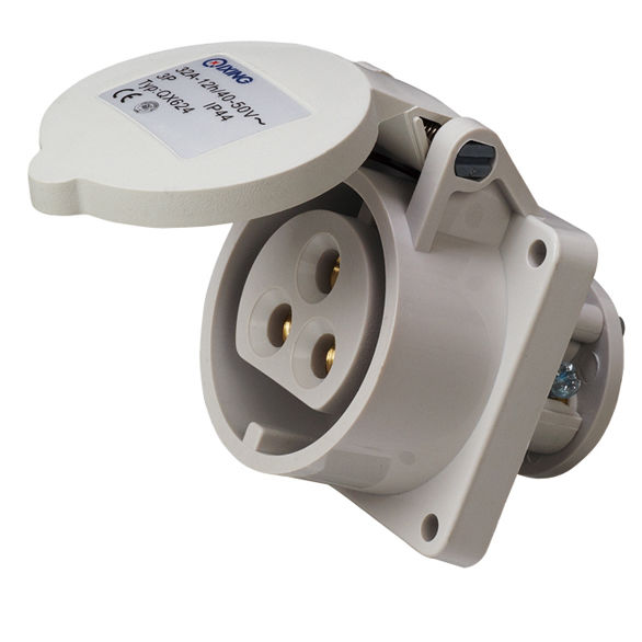 2-pole plug and socket - QX624 - Taizhou Baoluda Electrical Technology ...