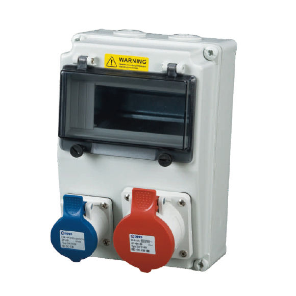 Panel-mounted plug and socket - QCSM-0101 - Taizhou Baoluda Electrical ...