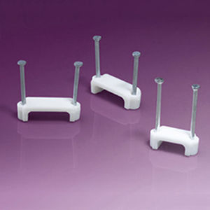 Cable clip - HT series - Hont Electrical Co., Ltd. - fixing / flat