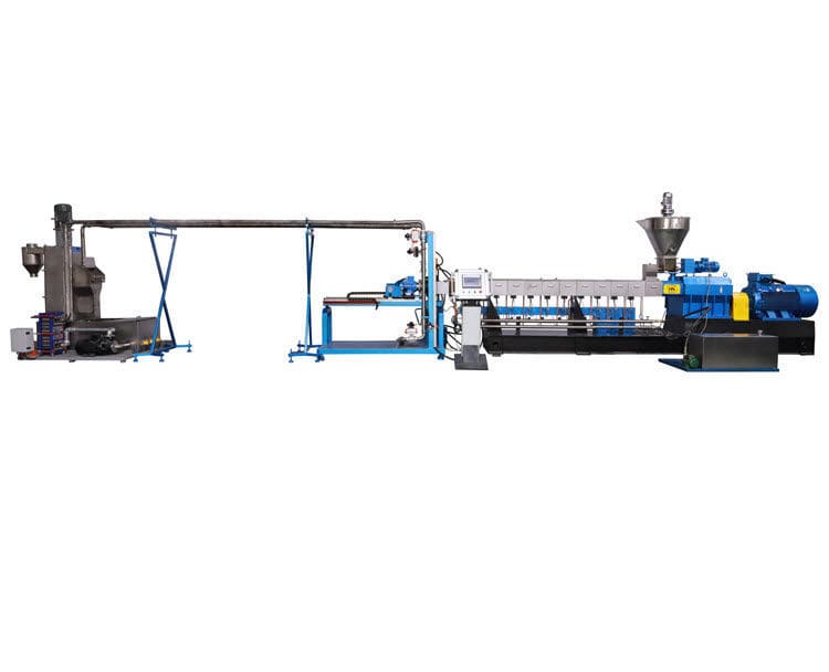 Pelletizing extruder - TSE-95B - Nanjing Haisi Extrusion Equipment Co ...