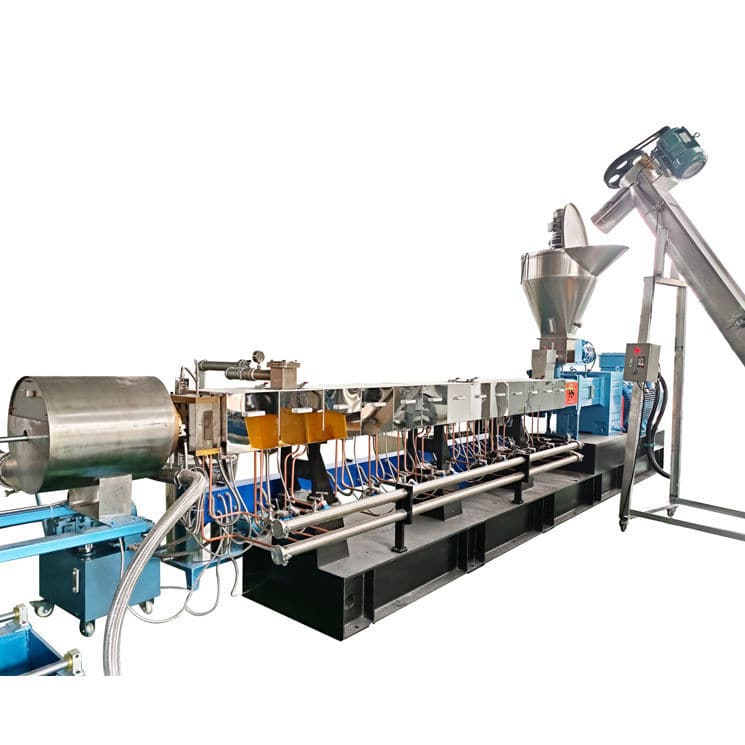 Twin screw extruder - TSE-75 - Nanjing Haisi Extrusion Equipment Co ...