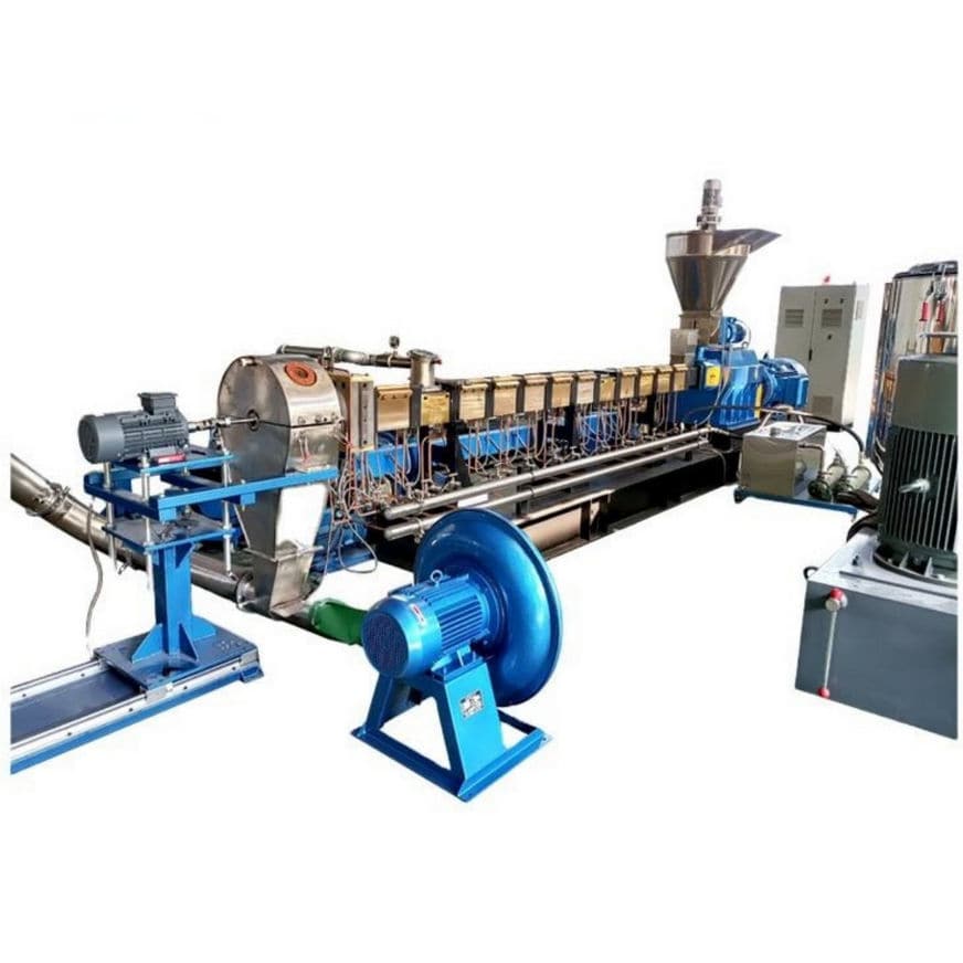 Twin screw extruder - TSE-75 - Nanjing Haisi Extrusion Equipment Co ...