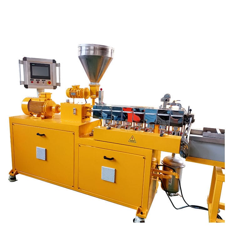 Twin screw extruder - TSE-20 - Nanjing Haisi Extrusion Equipment Co ...