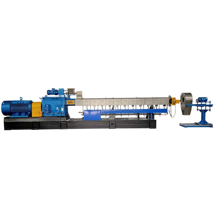 Twin screw extruder - TSE-75 - Nanjing Haisi Extrusion Equipment Co ...