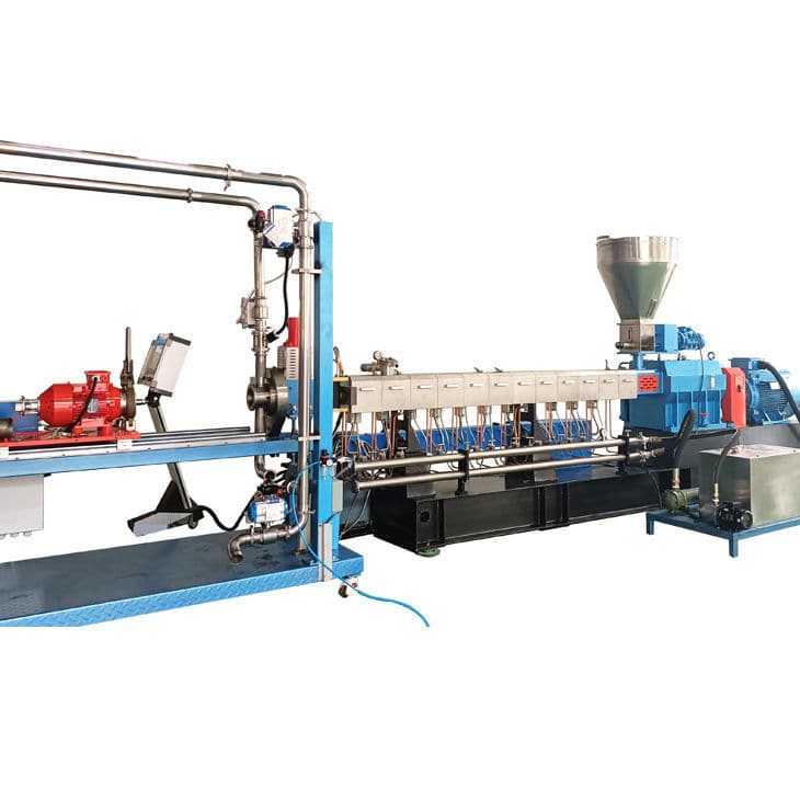 Twin screw extruder - TS series - Nanjing Haisi Extrusion Equipment Co ...