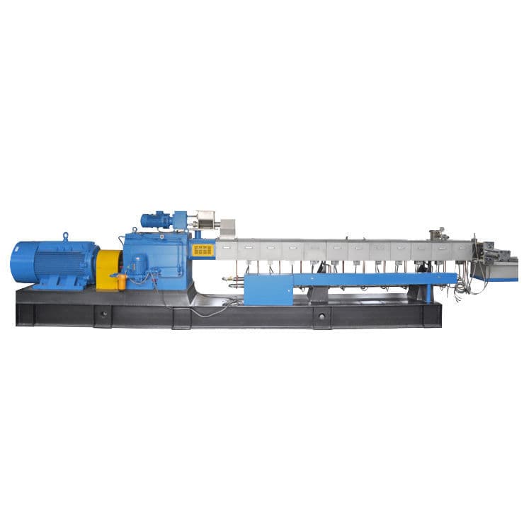 Twin screw extruder - TSE-75B - Nanjing Haisi Extrusion Equipment Co ...