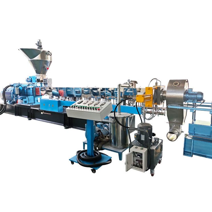 Twin screw extruder - TSE-95D - Nanjing Haisi Extrusion Equipment Co ...