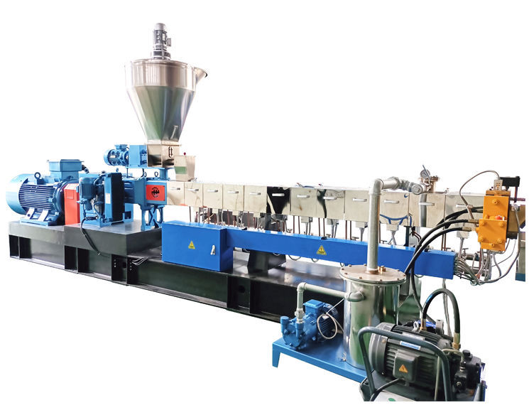 Co-rotating twin-screw extruder - TSE-65D - Nanjing Haisi Extrusion ...