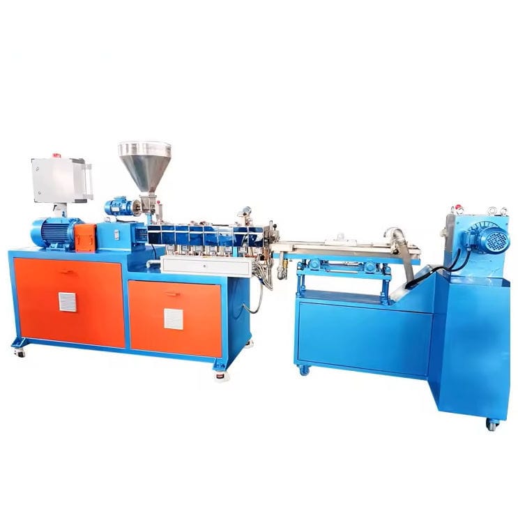 Twin screw extruder - TSE-35 - Nanjing Haisi Extrusion Equipment Co ...