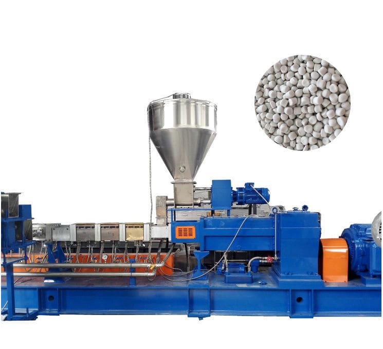 Twin screw extruder - TSH-75B - Nanjing Haisi Extrusion Equipment Co ...