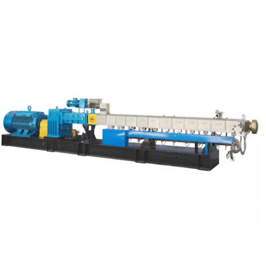 Twin screw extruder - TSE-95 - Nanjing Haisi Extrusion Equipment Co ...