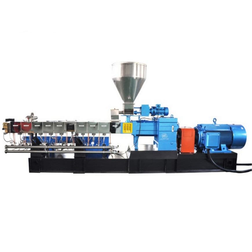 Twin screw extruder - TSH-75B - Nanjing Haisi Extrusion Equipment Co ...