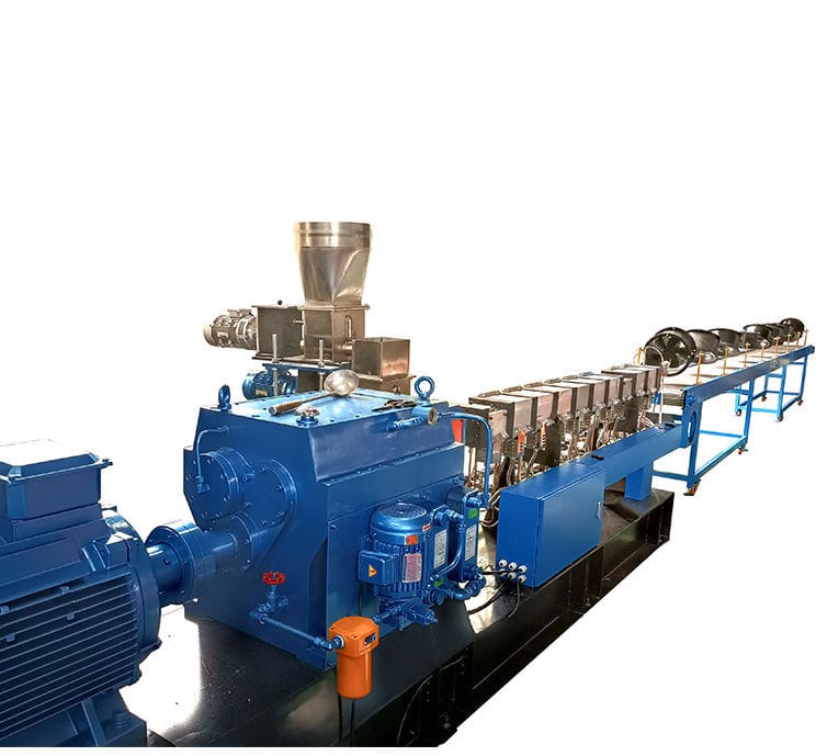 Pet food food extruder - TSE-75 - Nanjing Haisi Extrusion Equipment Co ...