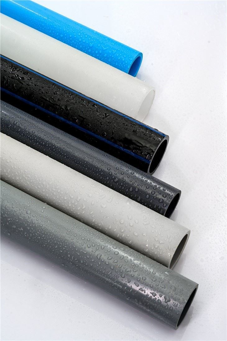 Hot water pipe - Huasheng Pipeline Technology Company - for cold water / PVC / construction