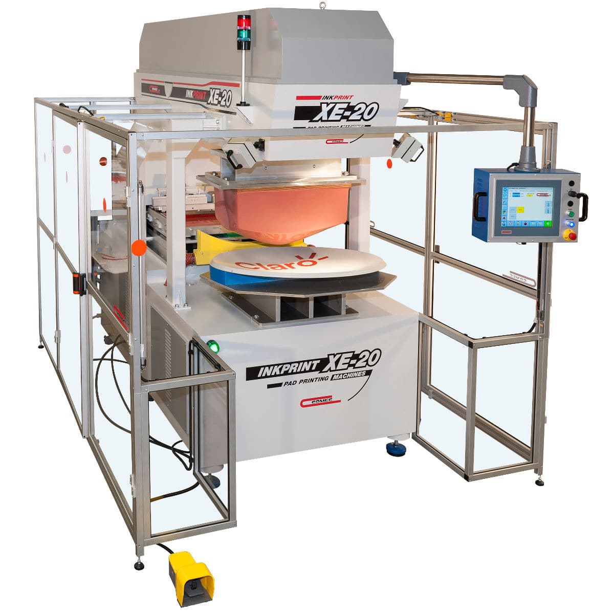 Pad printing machine with open ink cup - XE20 - COMEC ITALIA ...