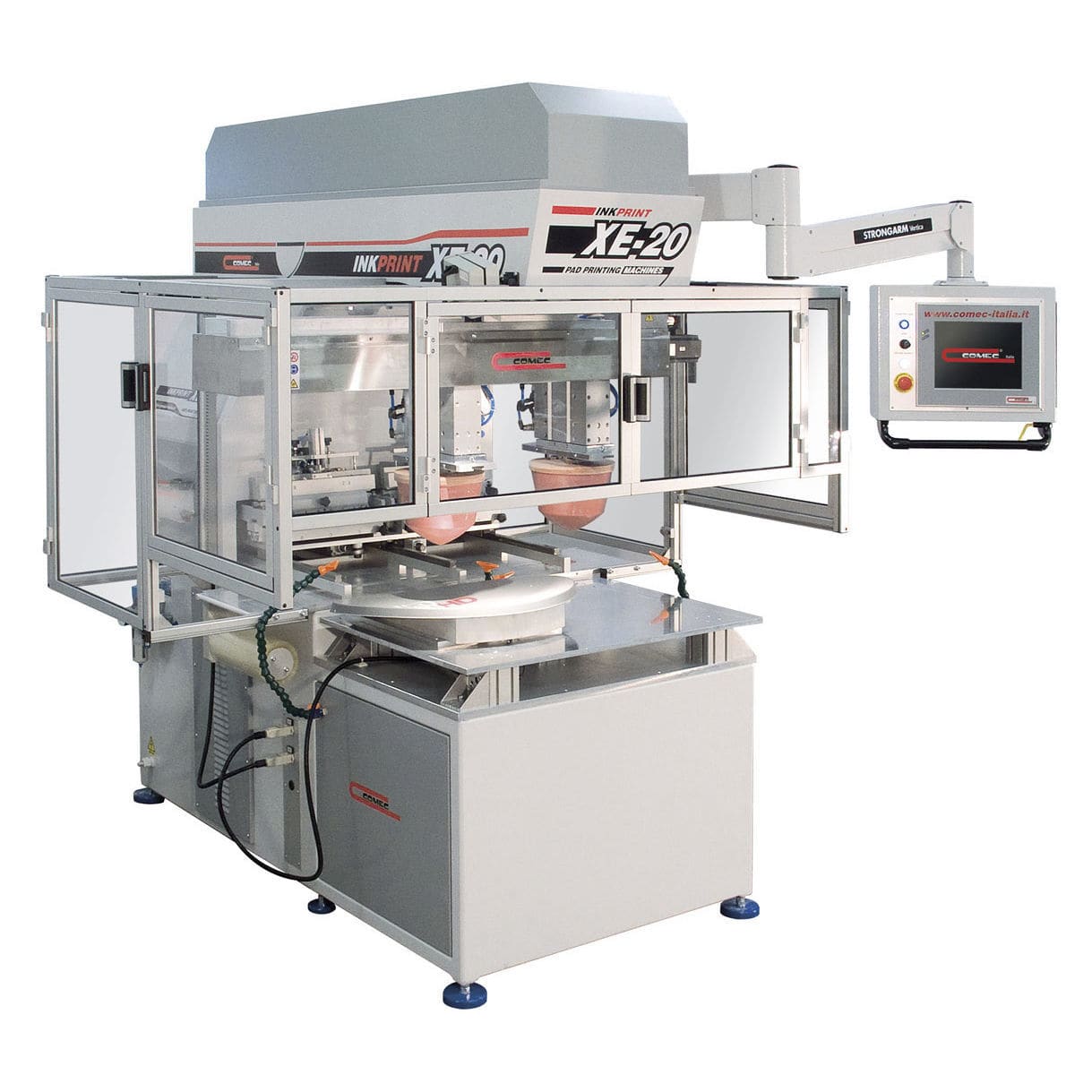 Pad printing machine with open ink cup - XE20 - COMEC ITALIA ...